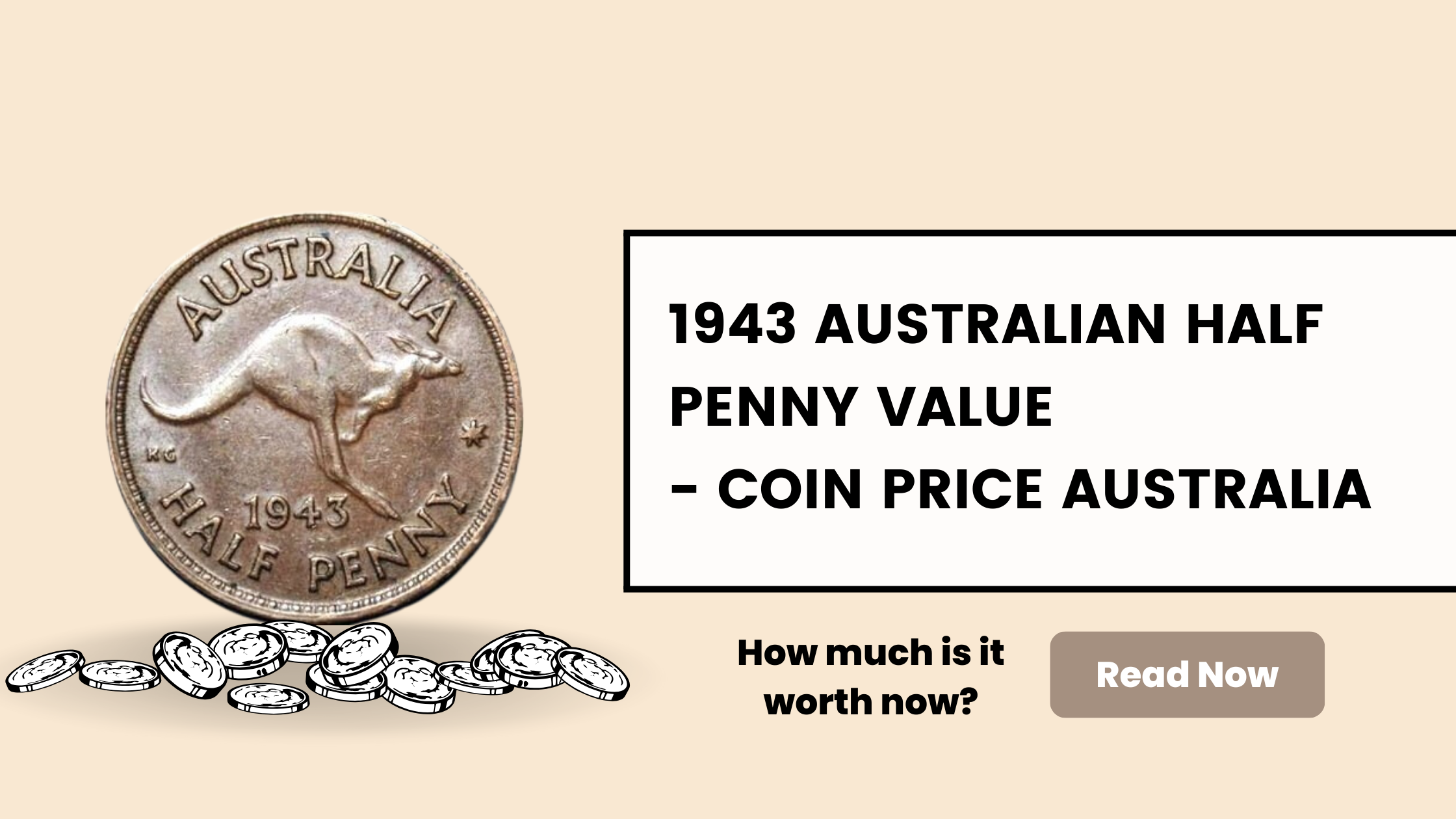 1943 Australian Half Penny Value - Coin Price Australia